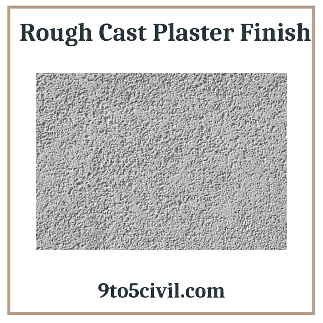 Type of Plaster Finishes
