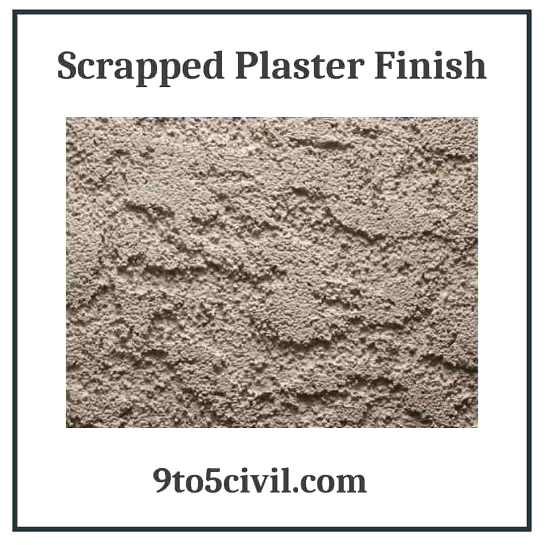 Type of Plaster Finishes