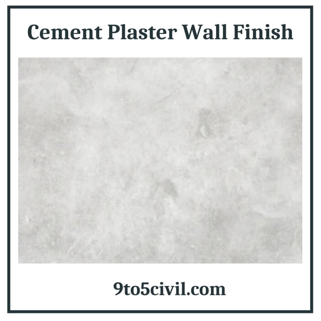 Different Types of Wall Finishes