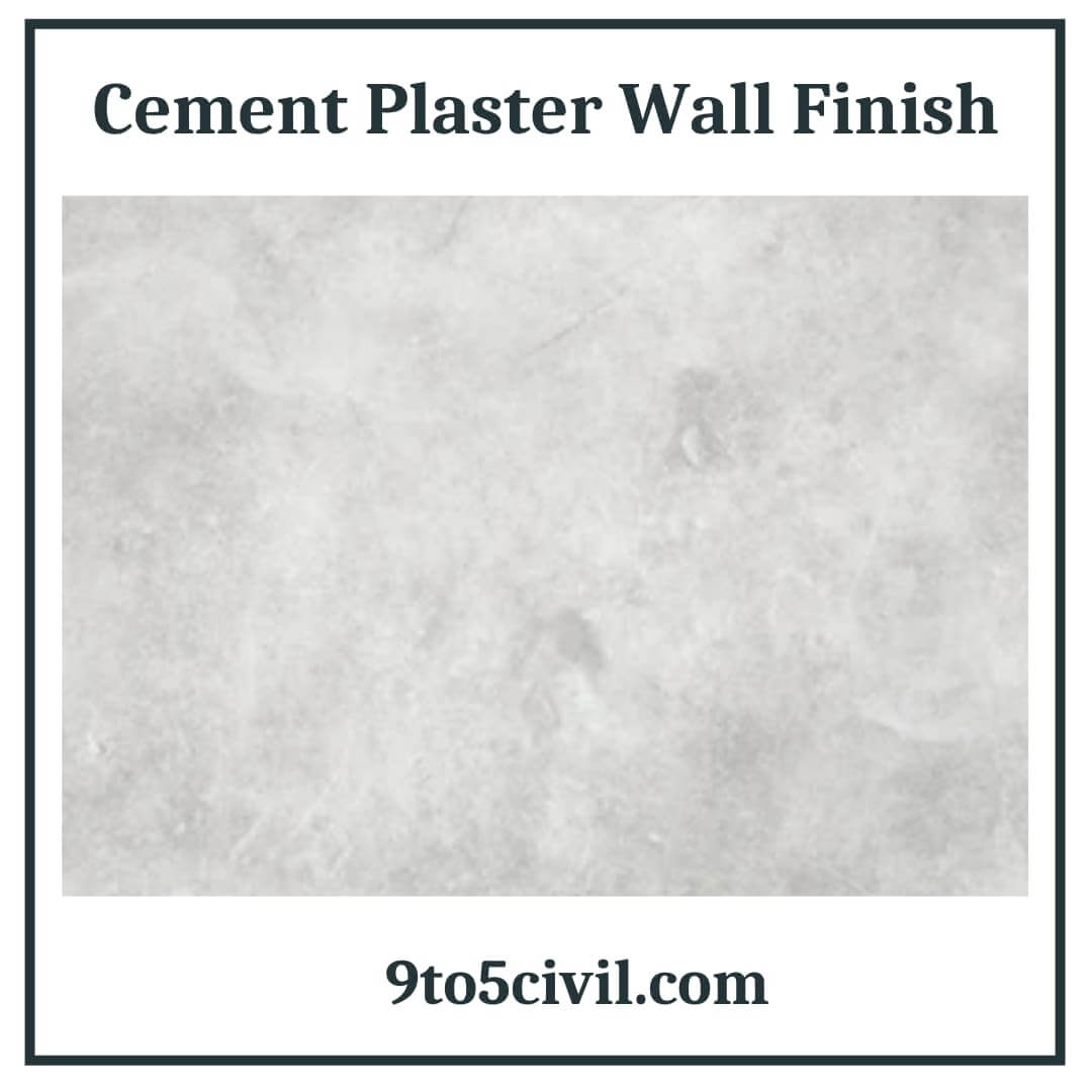 Different Types of Wall Finishes
