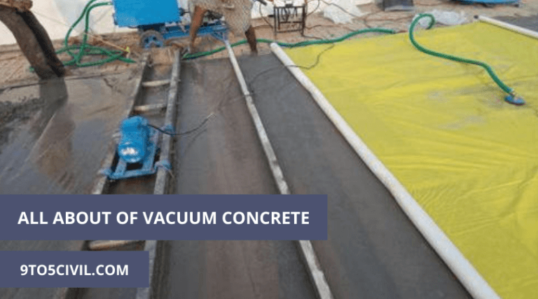 What Is Vacuum Concrete?