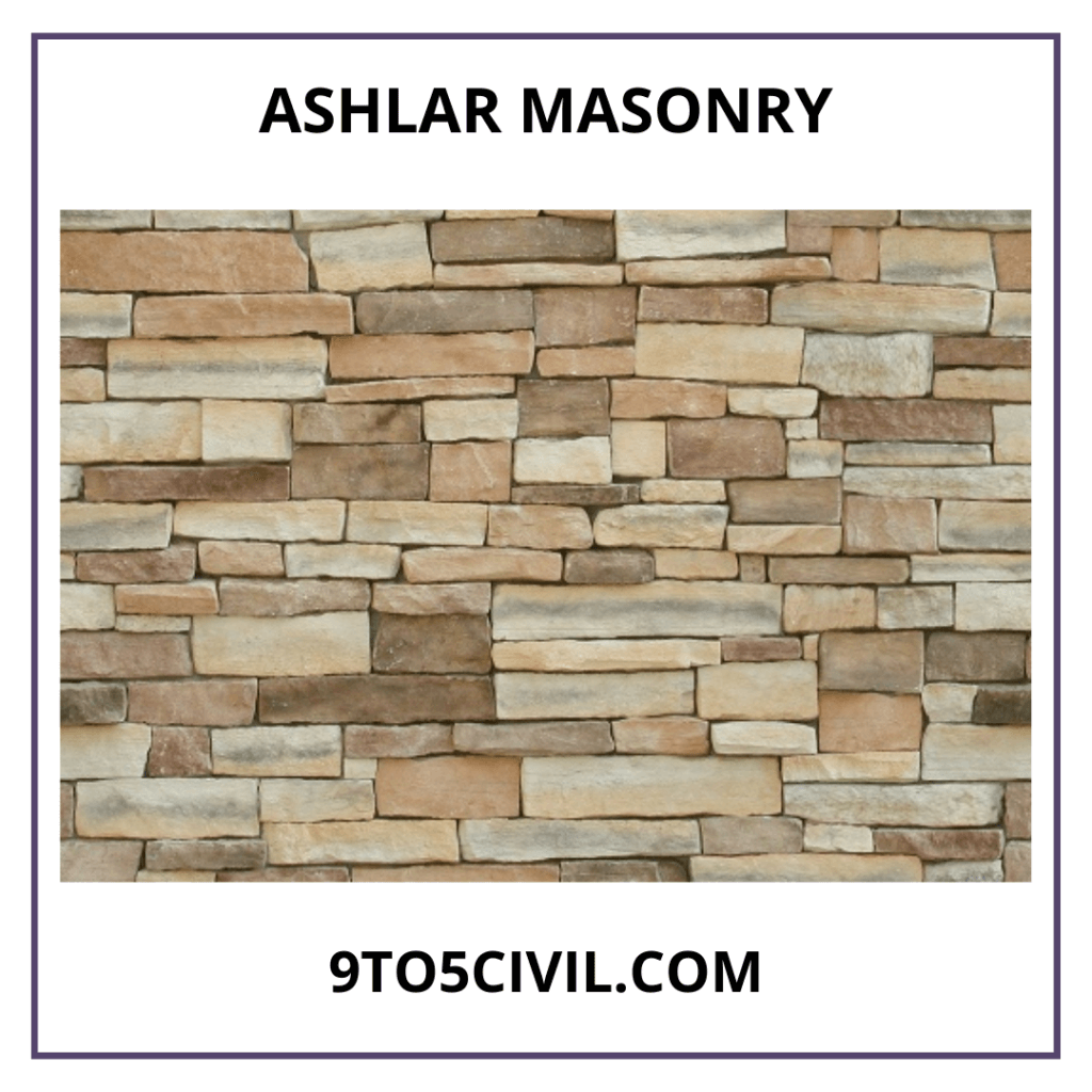 Stone Masonry | Types of Stone Masonry