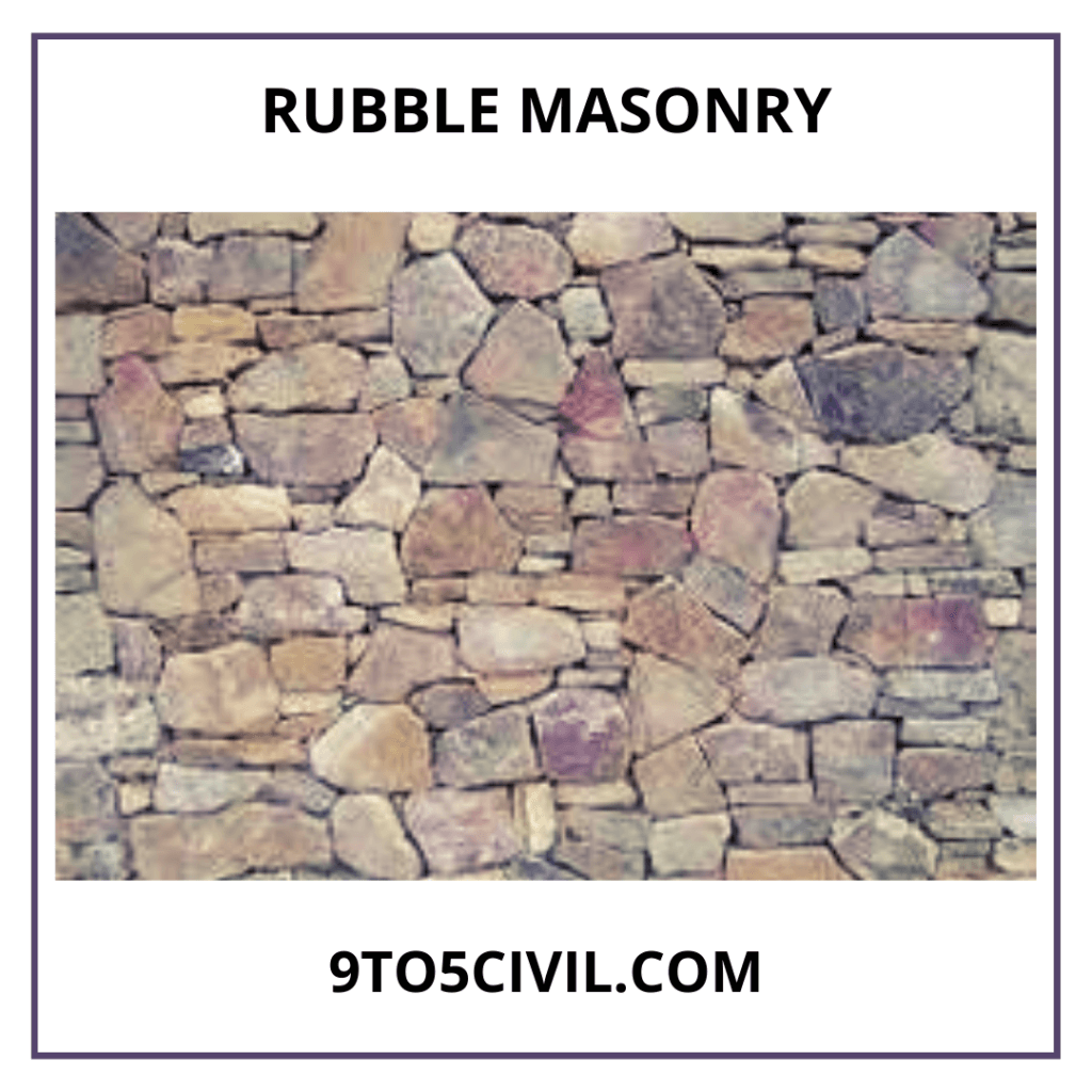 Stone Masonry | Types of Stone Masonry