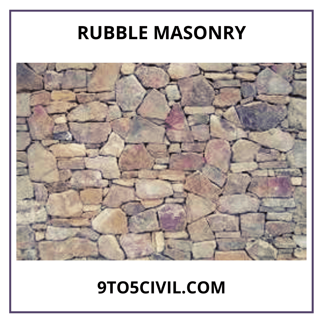 Stone Masonry | Types of Stone Masonry