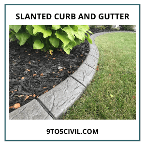 5 Types of Curbs and Gutters