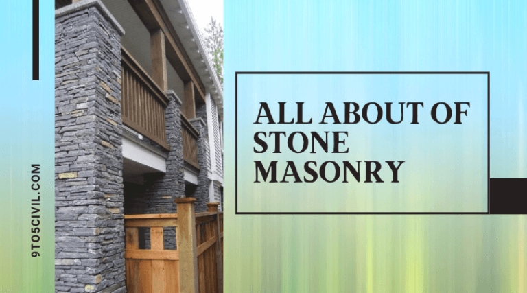 Stone Masonry | Types of Stone Masonry
