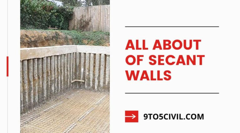Secant Walls | Secant Wall Construction | Complete Guide