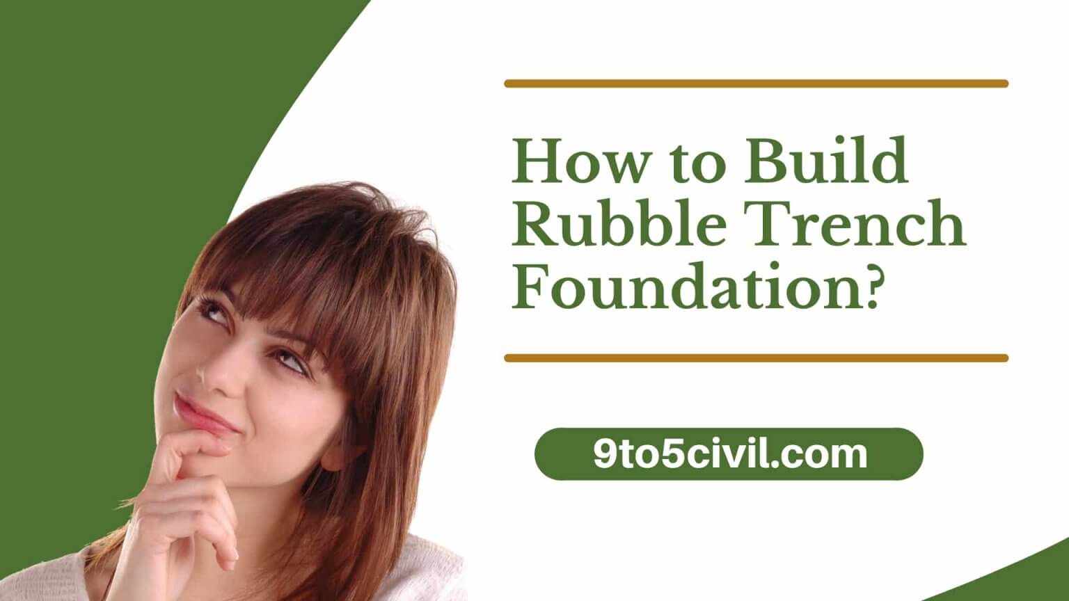 Rubble Trench Foundation | What Is Rubble Trench Foundation? | How to ...