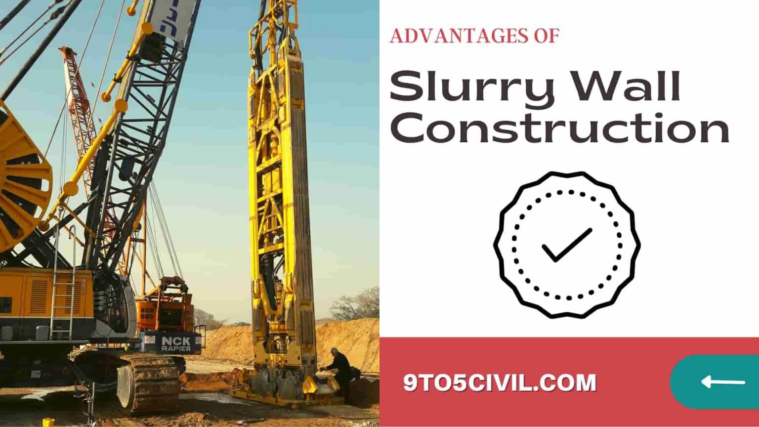 What Is Slurry Wall Construction? | Slurry Wall Construction Process