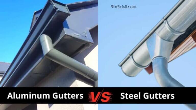 Steel Vs Aluminum Gutters | Are Steel Gutters Better Than Aluminum Gutters?