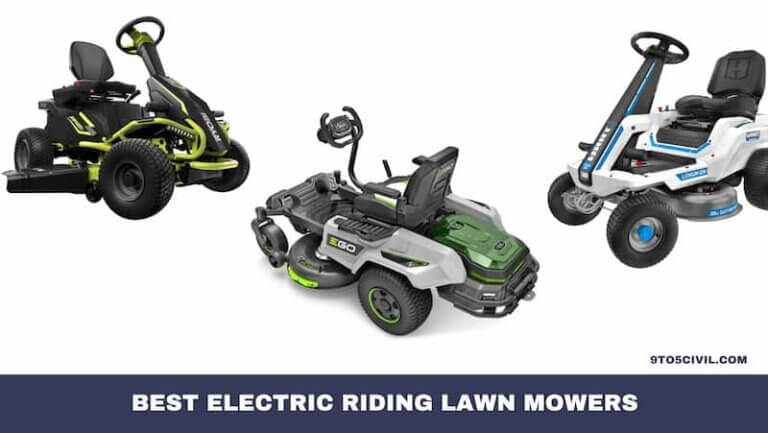 5 Best Electric Riding Lawn Mowers 2023