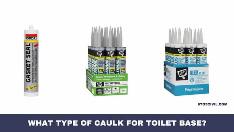 What Type of Caulk for Toilet Base?